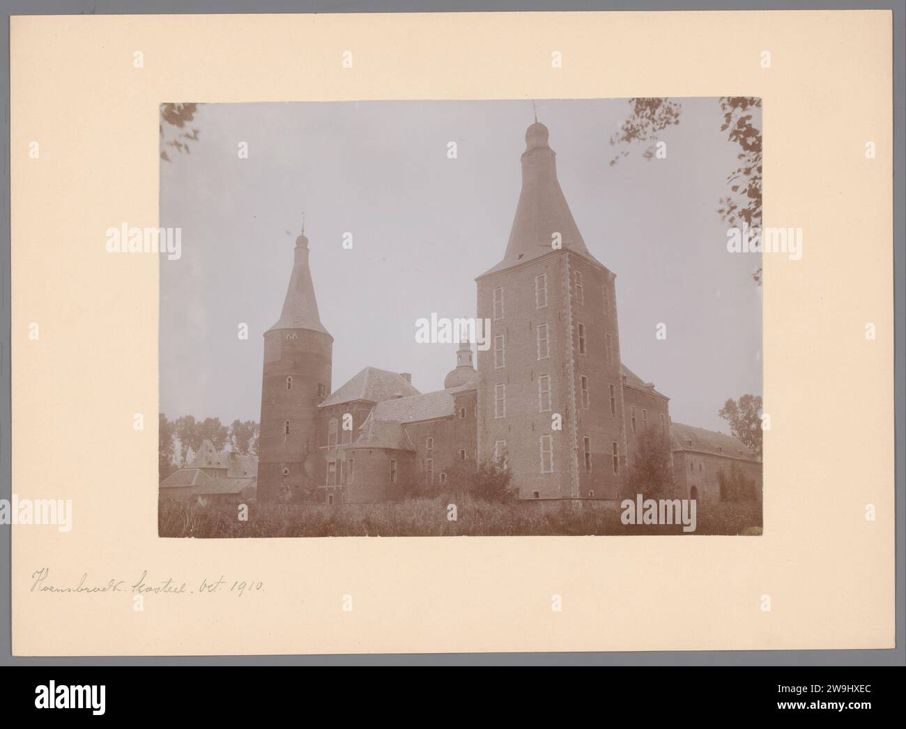 Southwest side of Kasteel Hoensbroek, Anonymous (Monumentenzorg ...