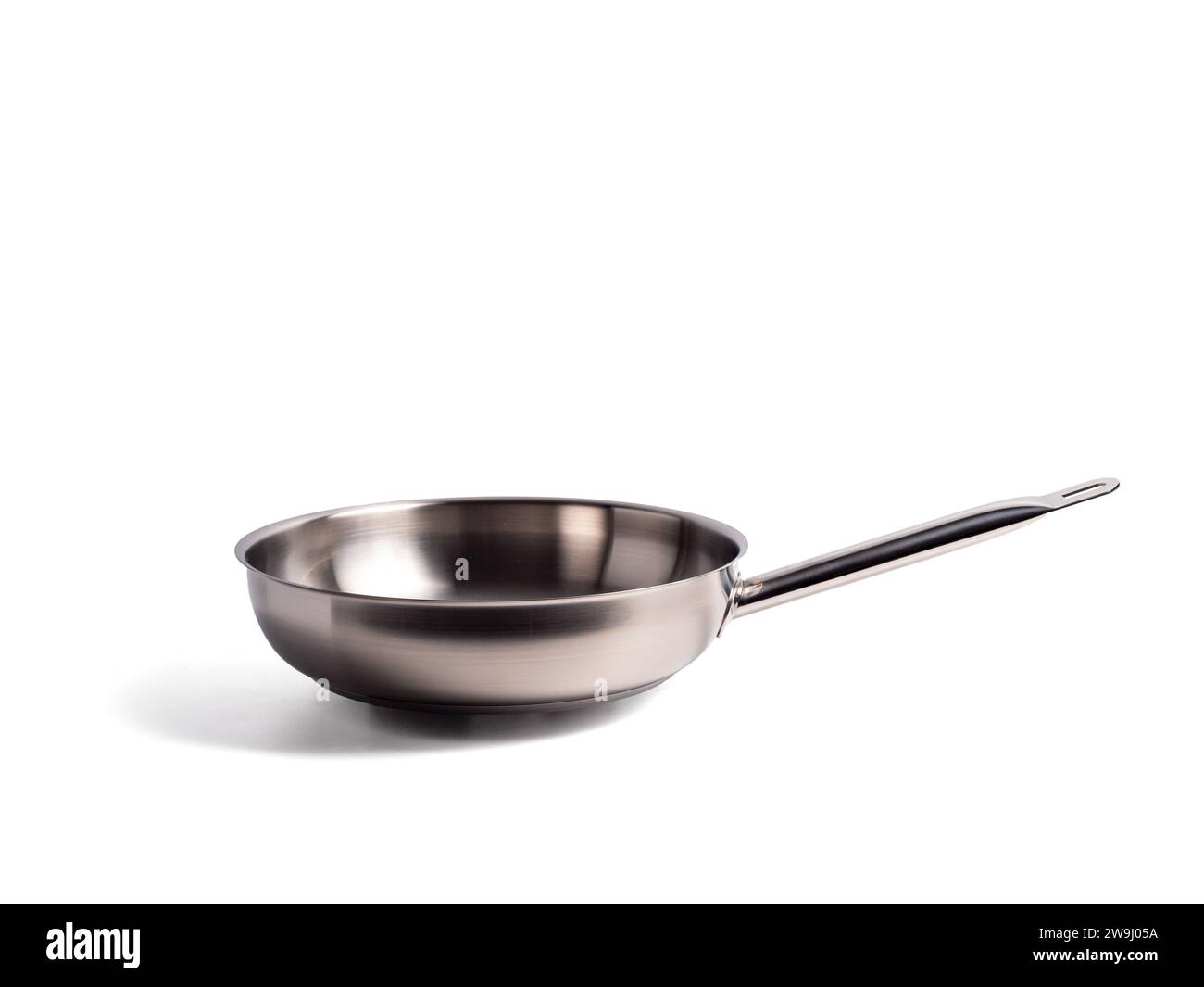 Frying pan isolated on white background. Frying pan close up Stock ...
