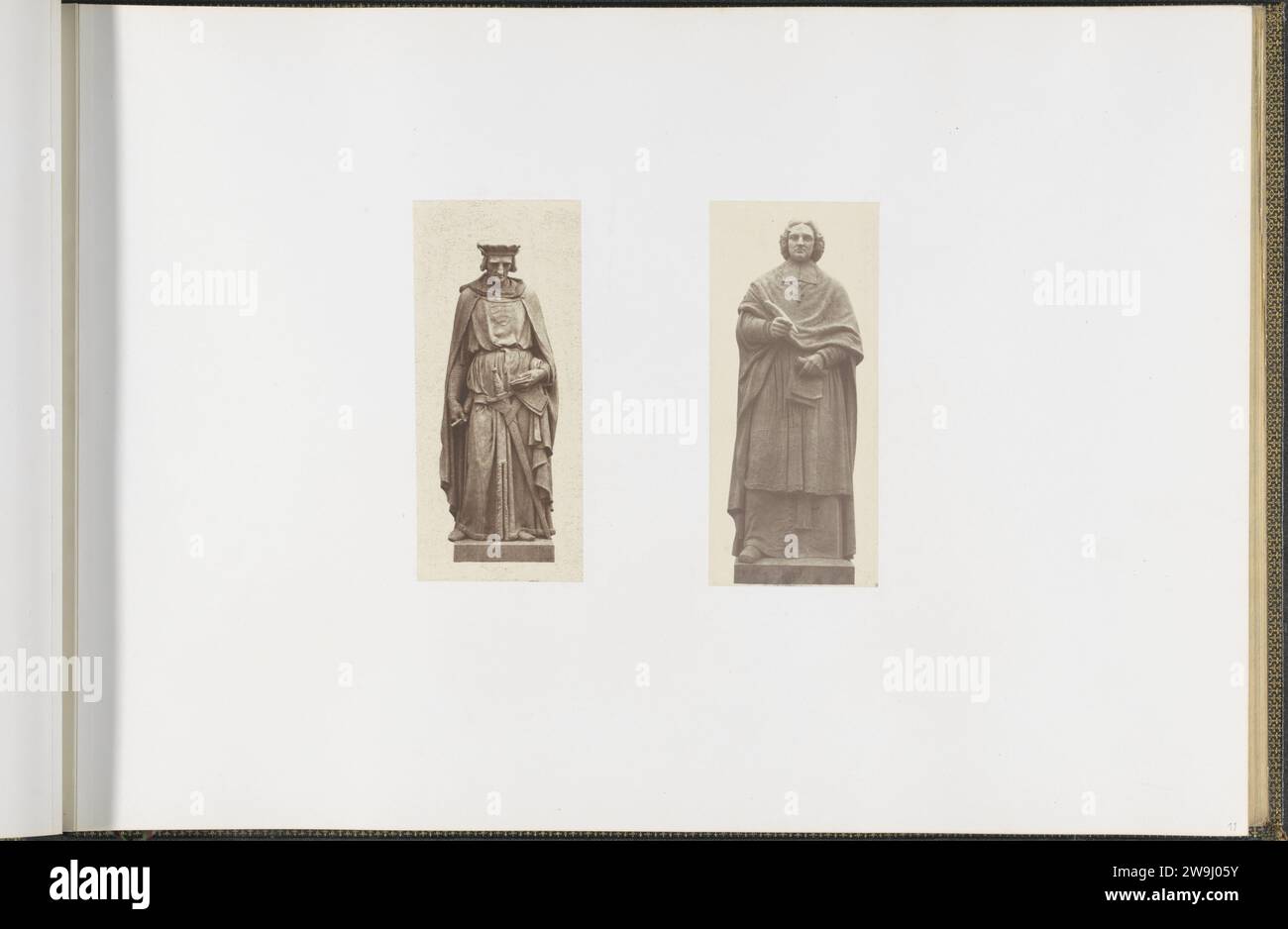 GIPS models for sculptures on the Palais du Louvre: left "Joinville" by ...