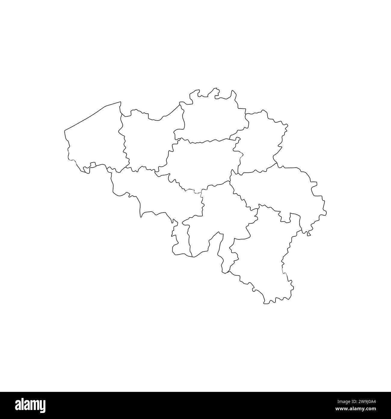 Map editable outline hi-res stock photography and images - Alamy