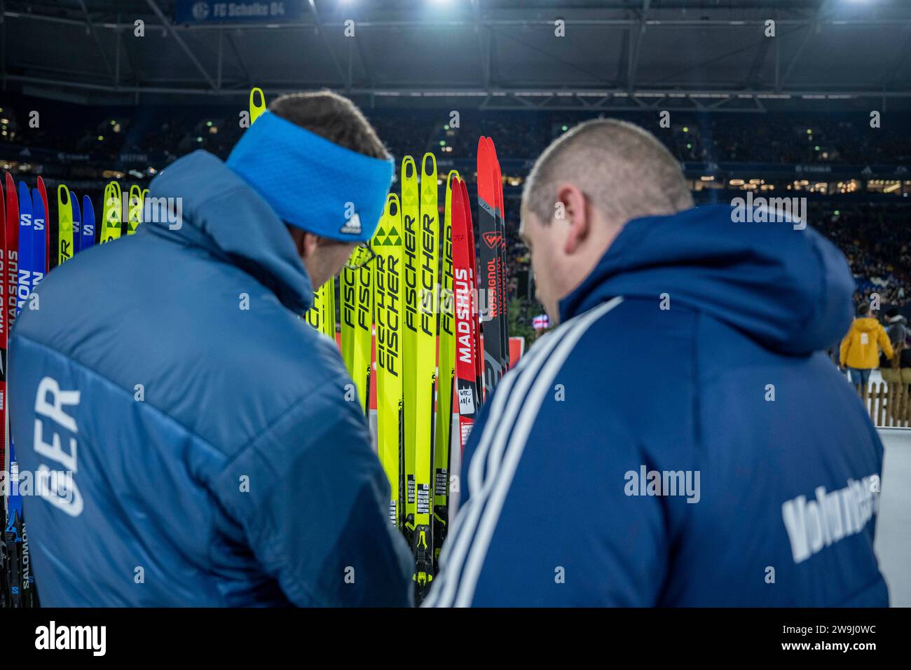 Gelsenkirchen, Germany. 28th Dec, 2023. Winter sports: Biathlon, World Team Challenge, "Biathlon ...