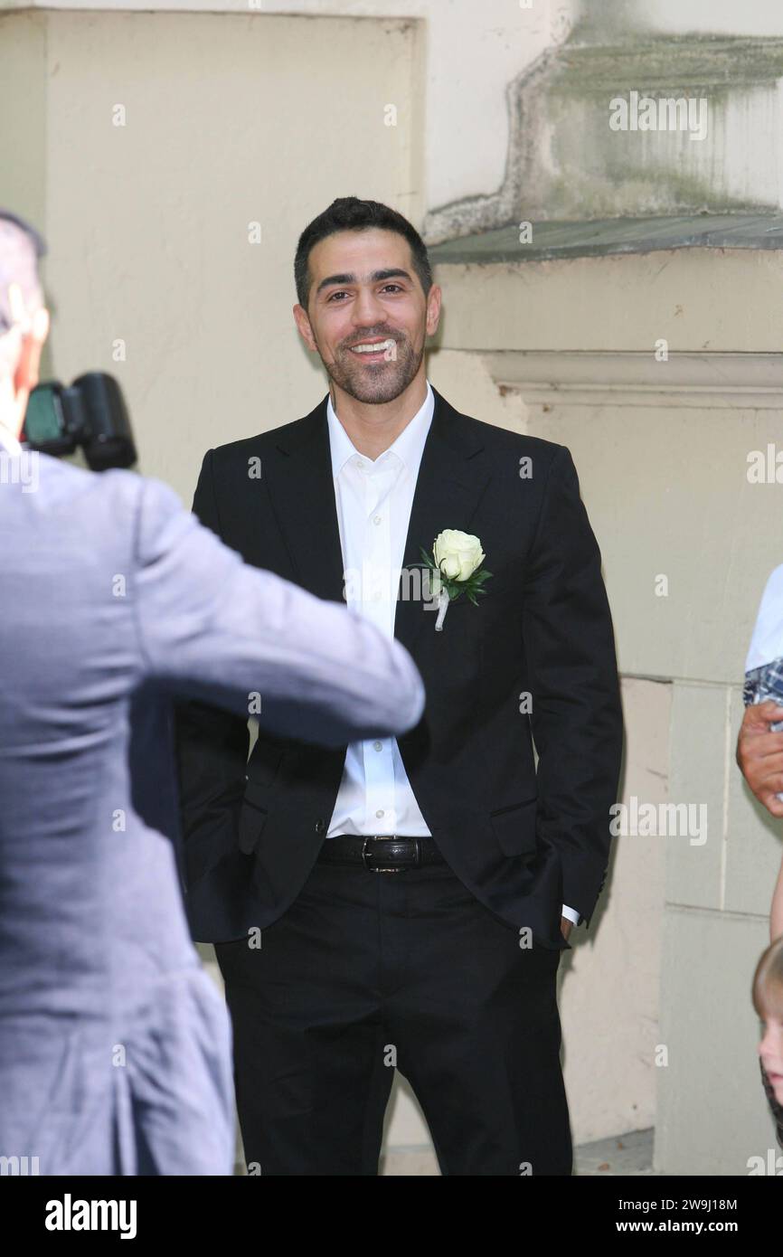 Hochzeit von Bushido 33 / Anis Mohamed Youssef Ferchichi und seine schwangere Freundin Anna ...