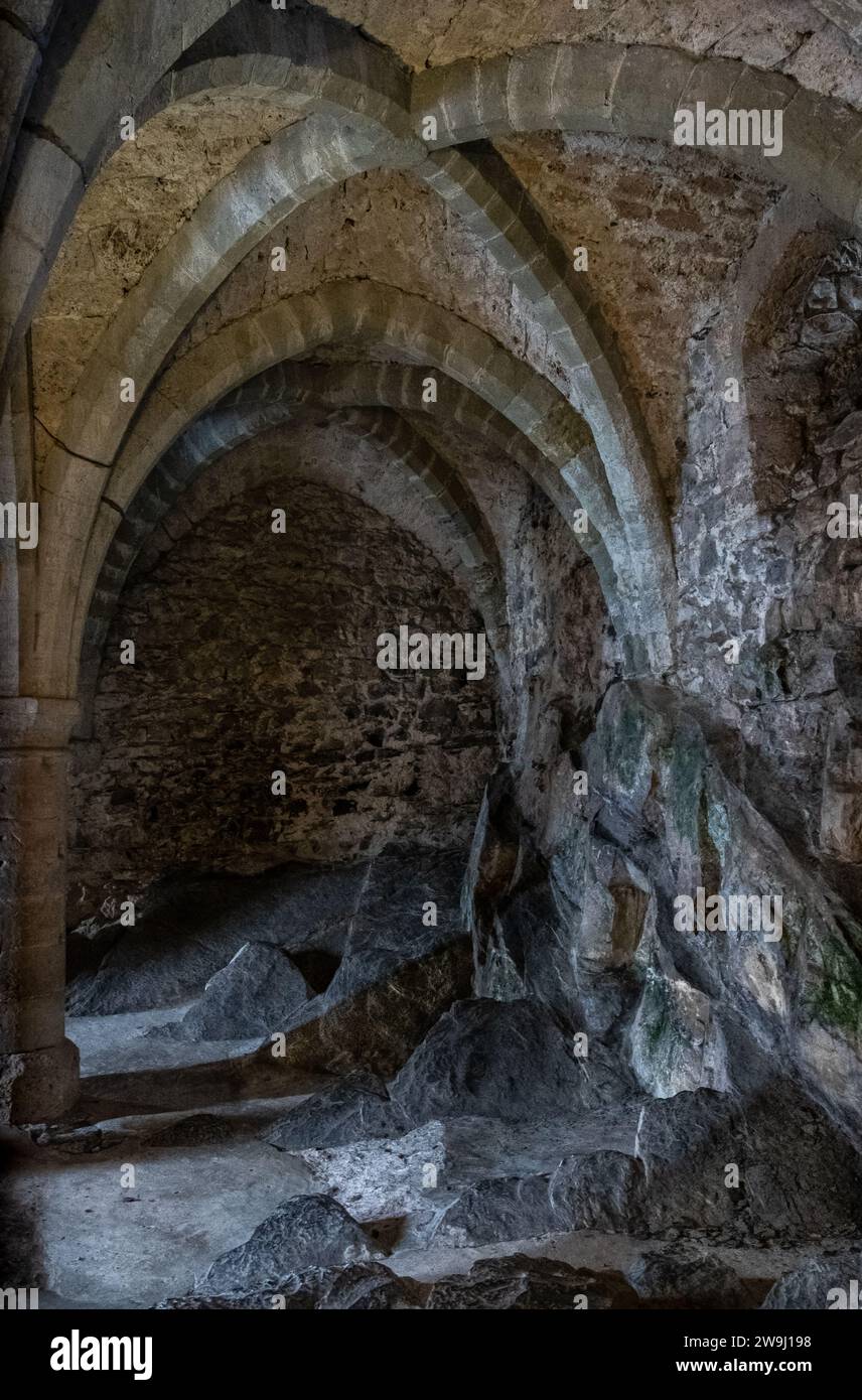 Chillon castle interior hi-res stock photography and images - Alamy
