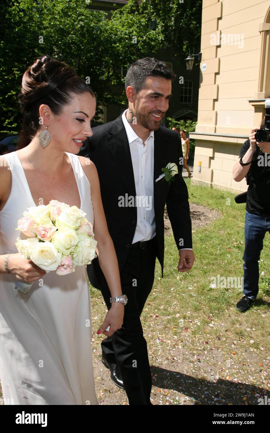 Hochzeit von Bushido 33 / Anis Mohamed Youssef Ferchichi und seine schwangere Freundin Anna ...