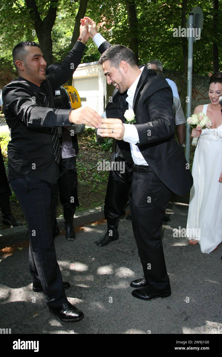Hochzeit von Bushido 33 / Anis Mohamed Youssef Ferchichi und seine schwangere Freundin Anna ...