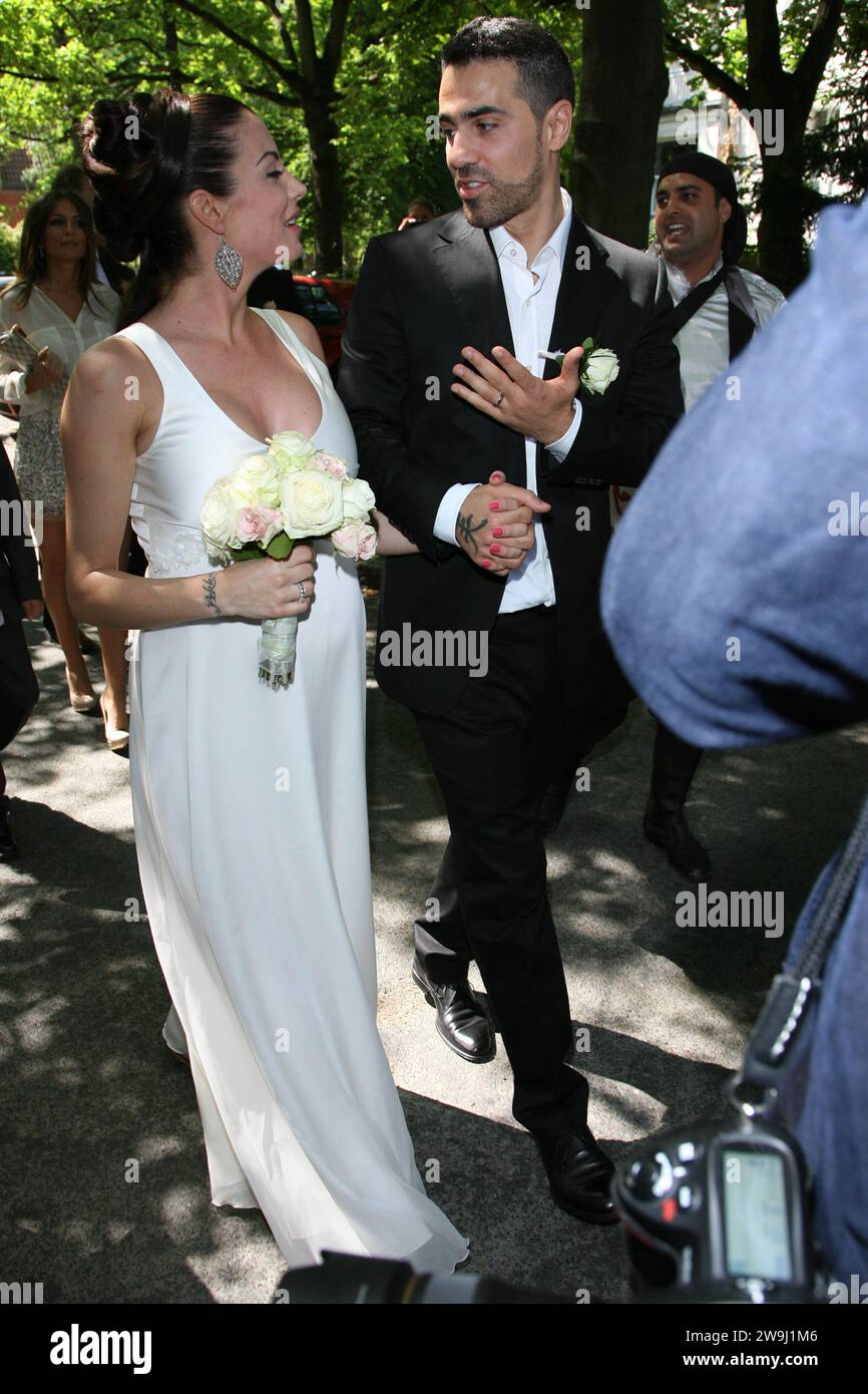 Hochzeit von Bushido 33 / Anis Mohamed Youssef Ferchichi und seine schwangere Freundin Anna ...