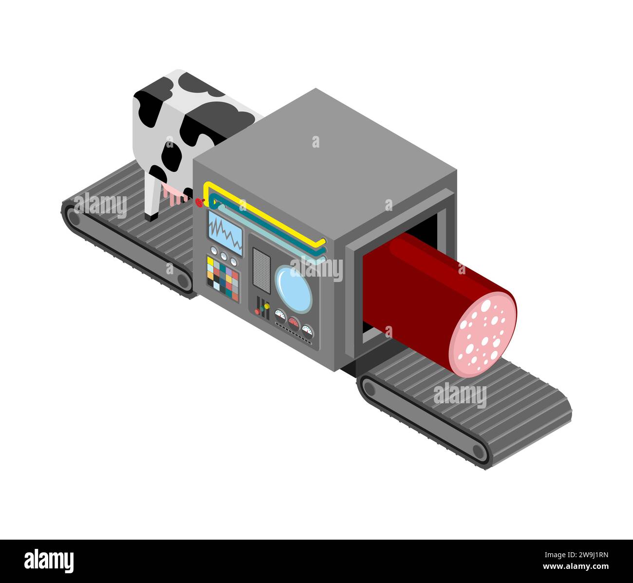Complex farm machine Cut Out Stock Images & Pictures - Alamy