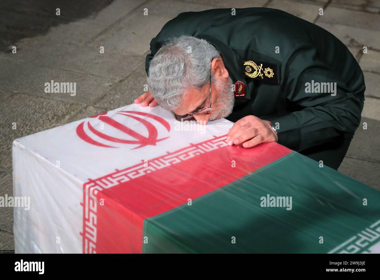 Tehran, Iran. 28th Dec, 2023. Head of Iranian Quds forces General ...