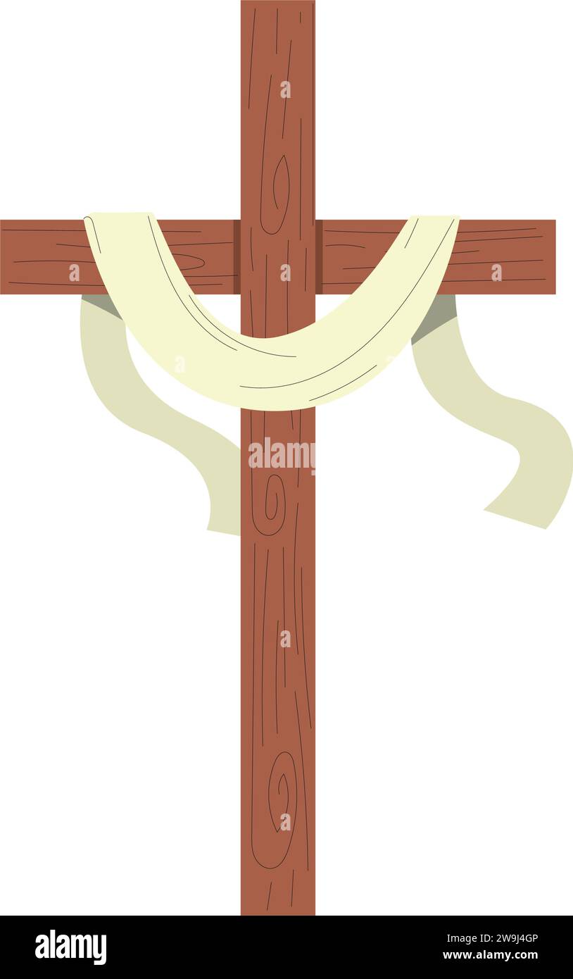 Isolated catholic church cross symbol Vector Stock Vector Image & Art ...