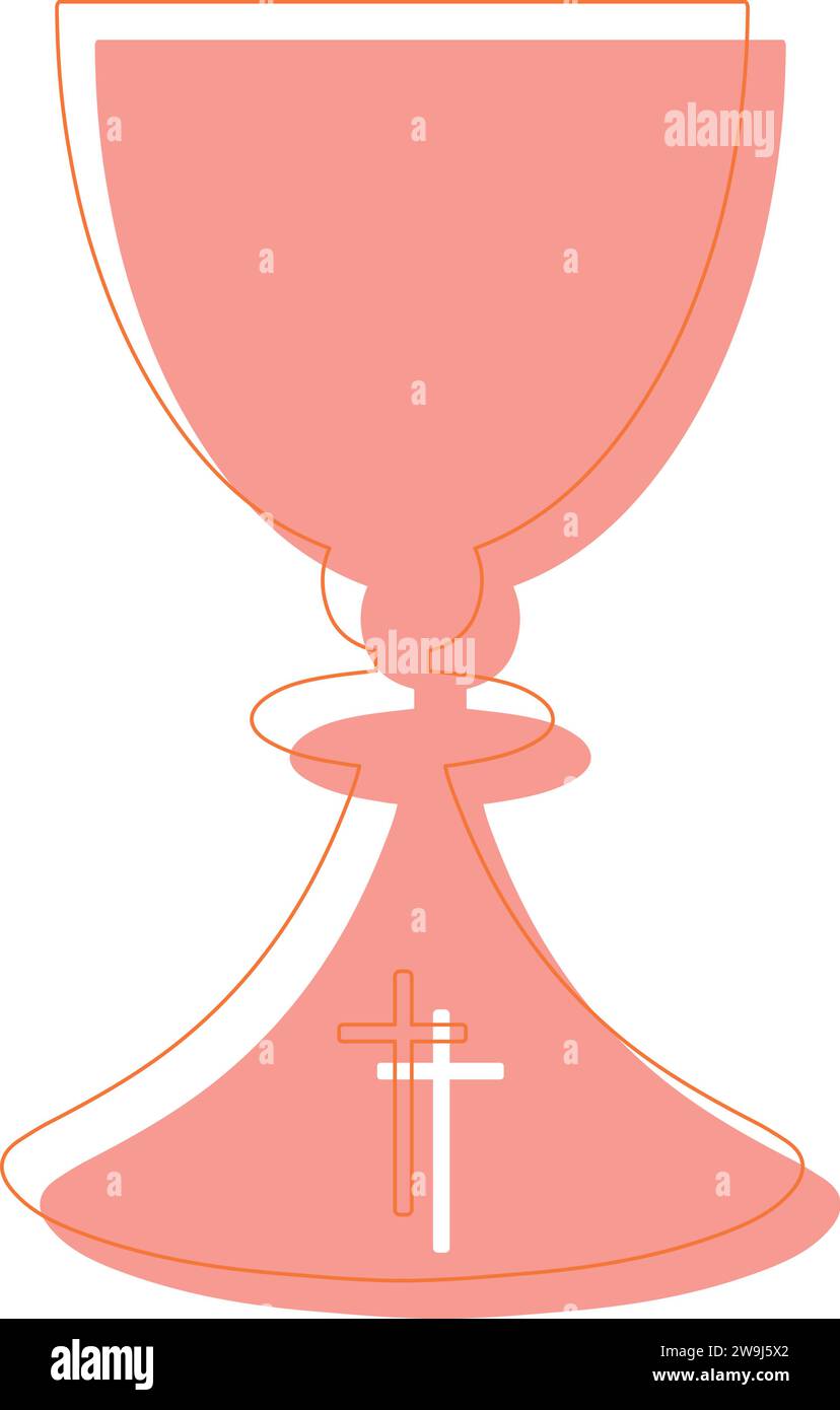 Isolated Colored Holy Grail Icon Vector Stock Vector Image And Art Alamy