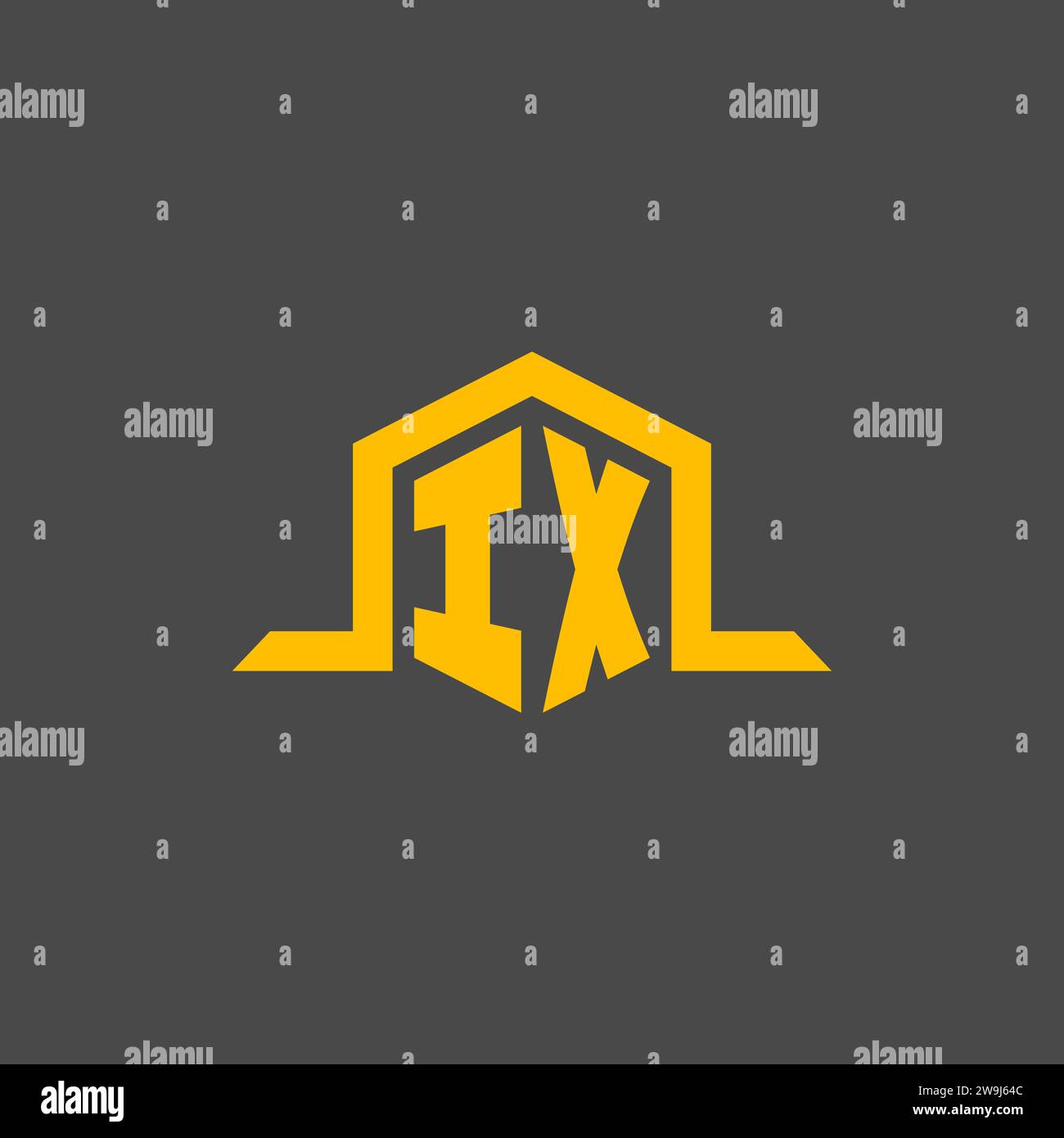 Ix monogram hi-res stock photography and images - Alamy