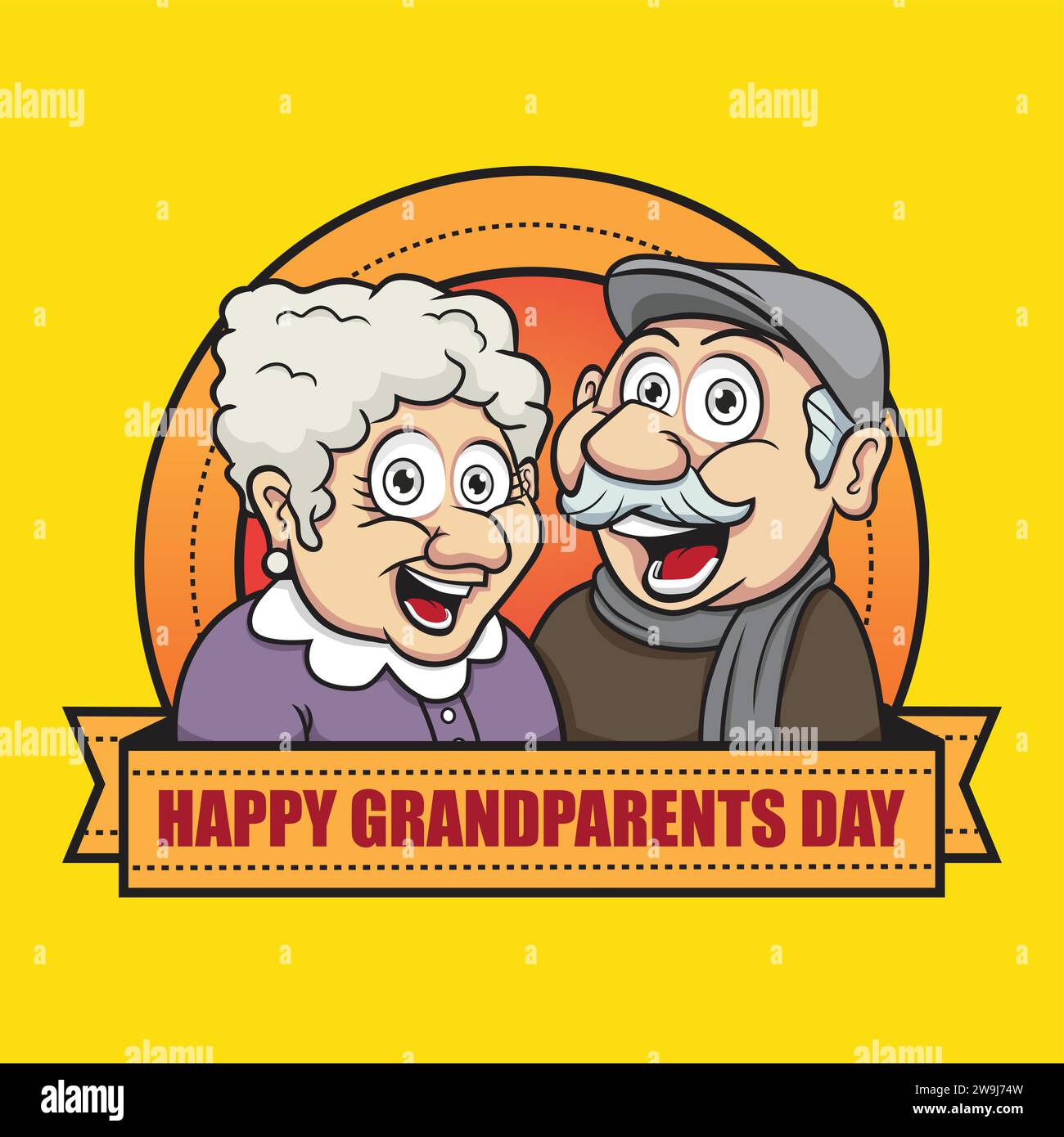 Happy retirement greeting card Stock Vector Images - Alamy
