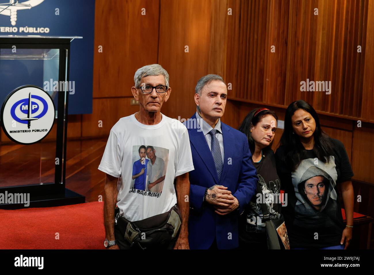Caracas, Venezuela. 26th Dec, 2023. Jose Rafael Gonzalez Ollarves (l-r ...