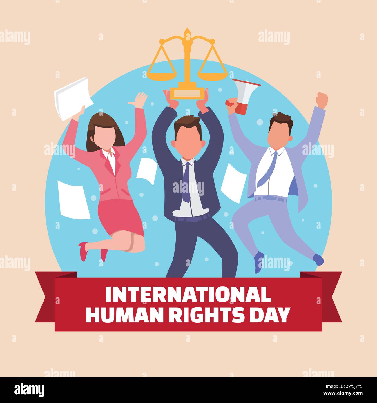 Human rights mascot hi-res stock photography and images - Alamy