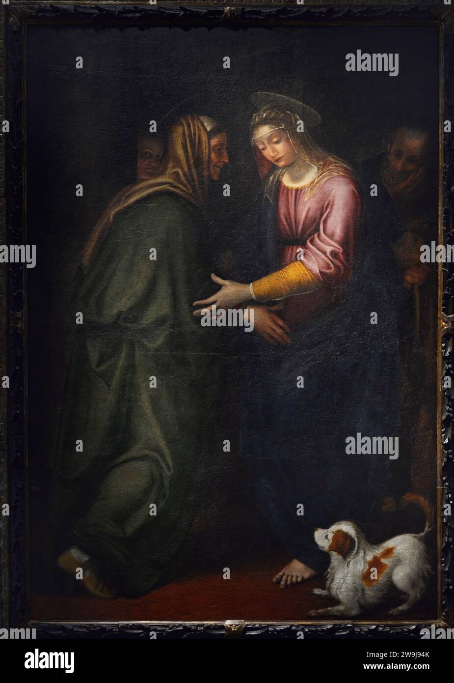 Antonio Campi (1523-1587). Italian painter. Visitation. Oil on canvas ...