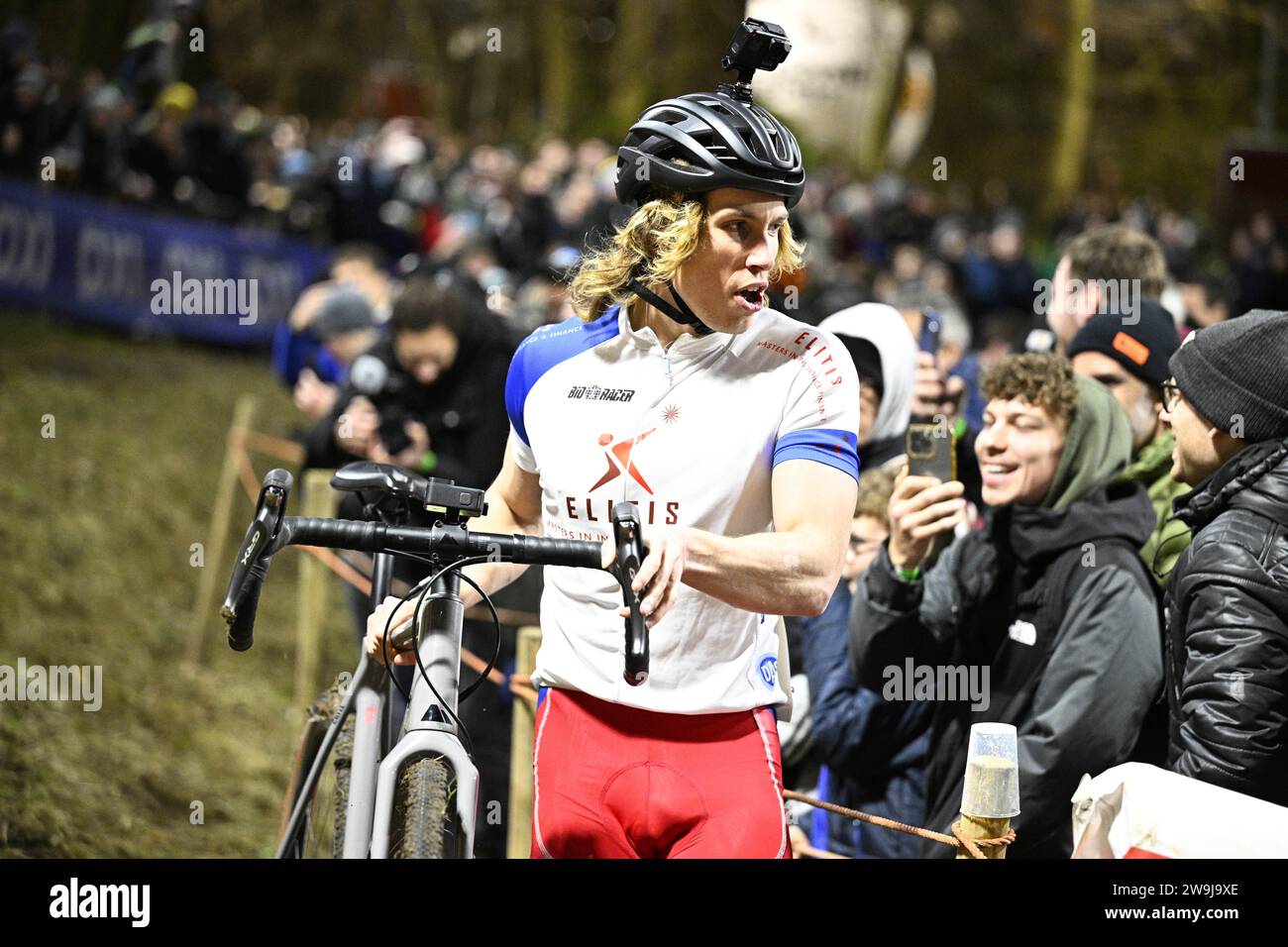 Diegem, Belgium. 28th Dec, 2023. Youtuber Nathan 'Acid' Vandergunst ...