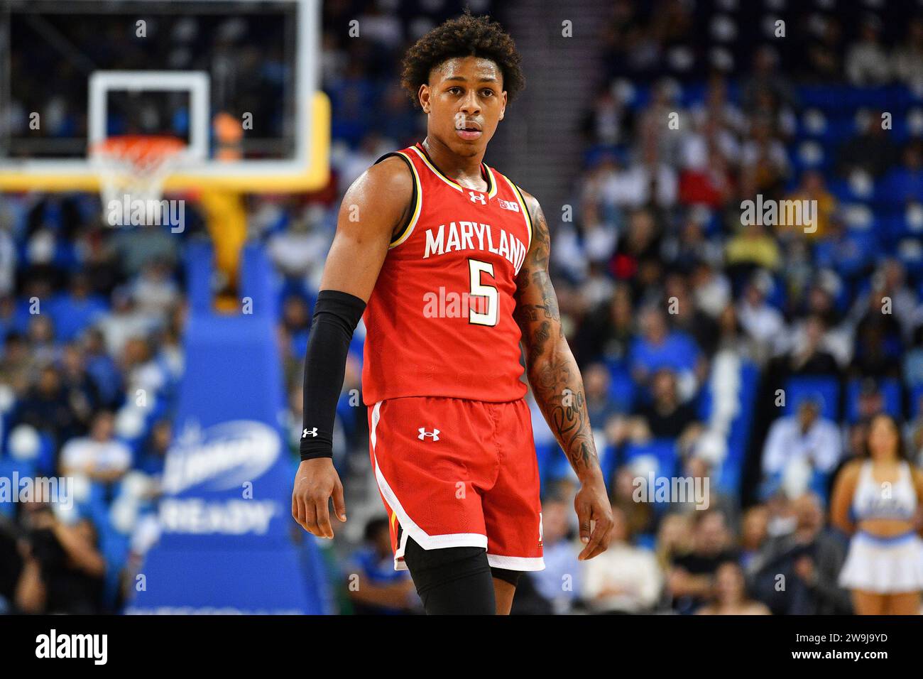 LOS ANGELES, CA - DECEMBER 22: Maryland Terrapins guard DeShawn Harris ...