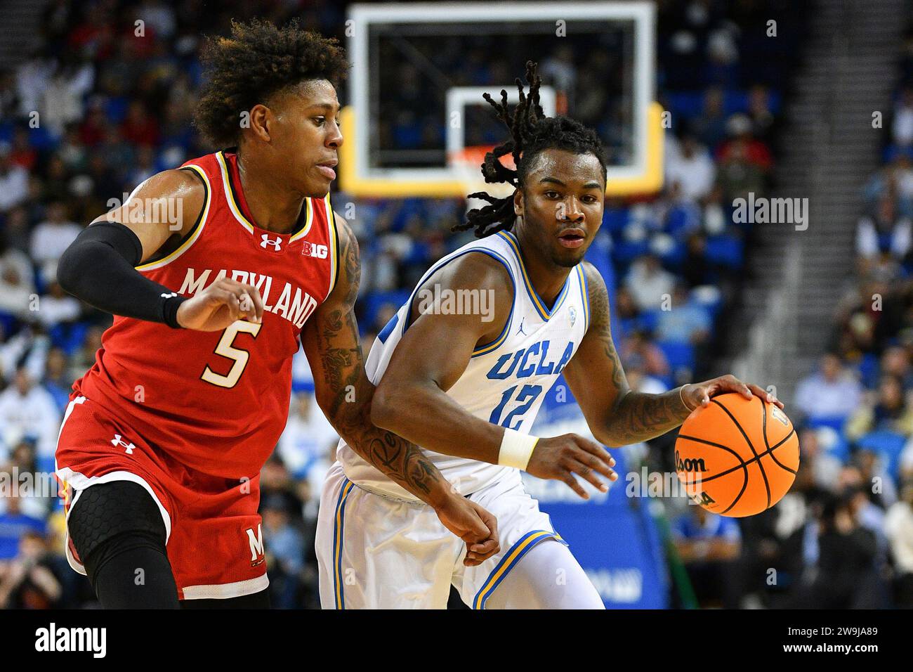 LOS ANGELES, CA - DECEMBER 22: UCLA Bruins guard Sebastian Mack (12 ...