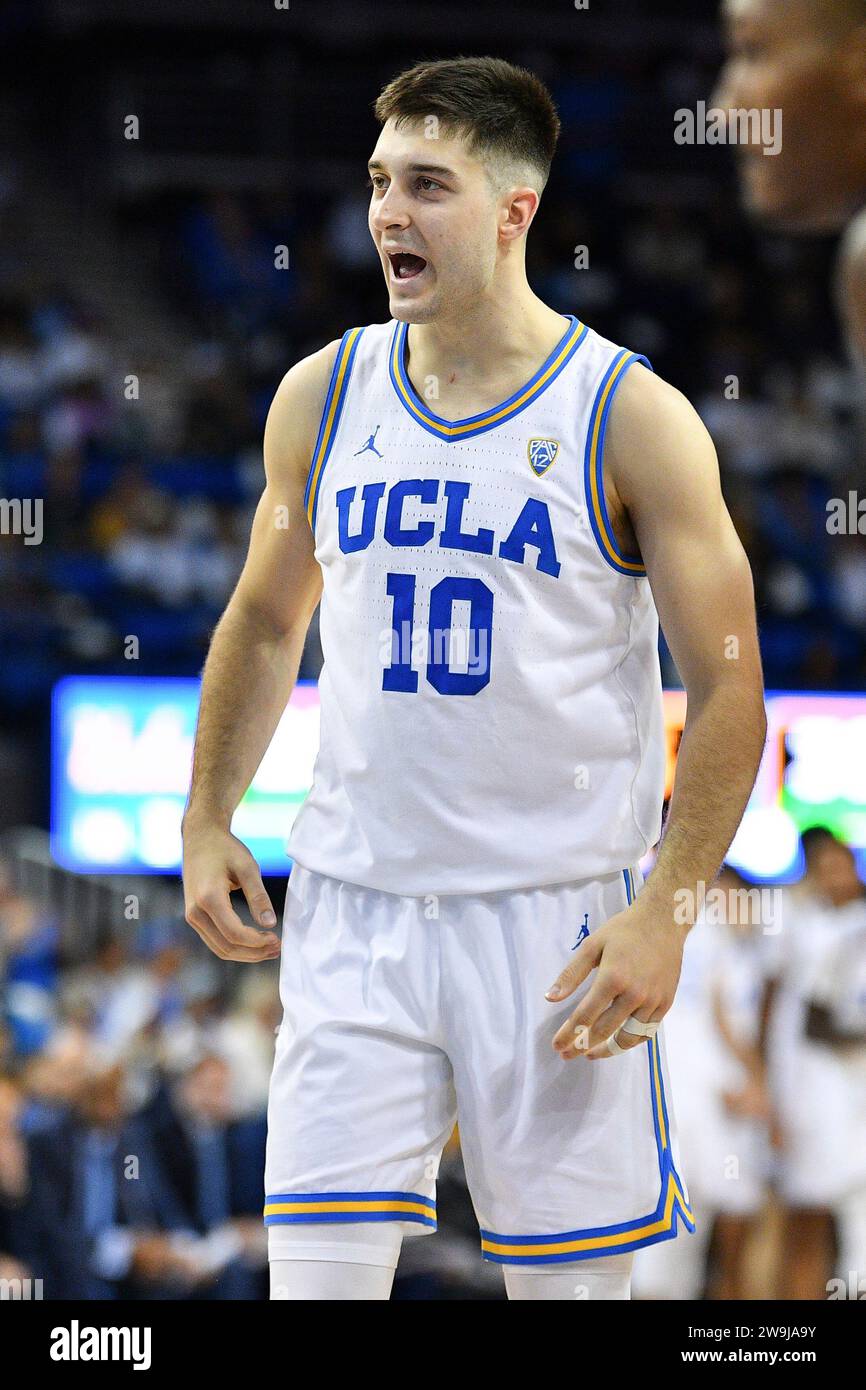 LOS ANGELES, CA - DECEMBER 22: UCLA Bruins guard Lazar Stefanovic (10 ...