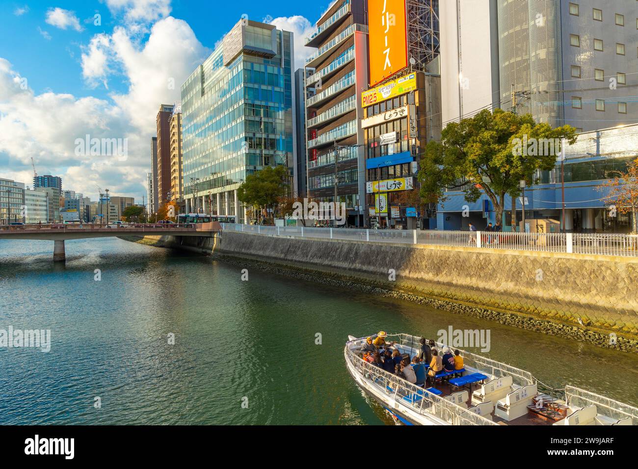 Boat Tour, Naka River, Hakata, Fukuoka, Japan Stock Photo - Alamy