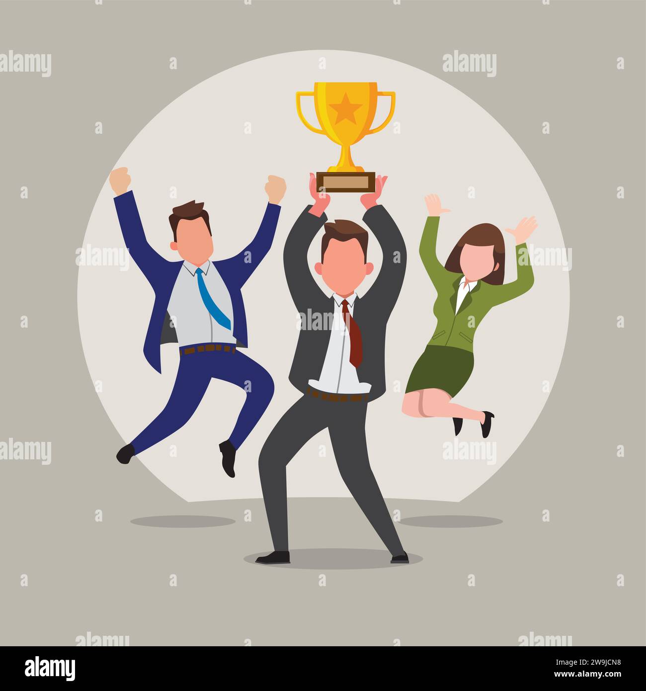 We are the champion corporate winner Stock Vector Image & Art - Alamy