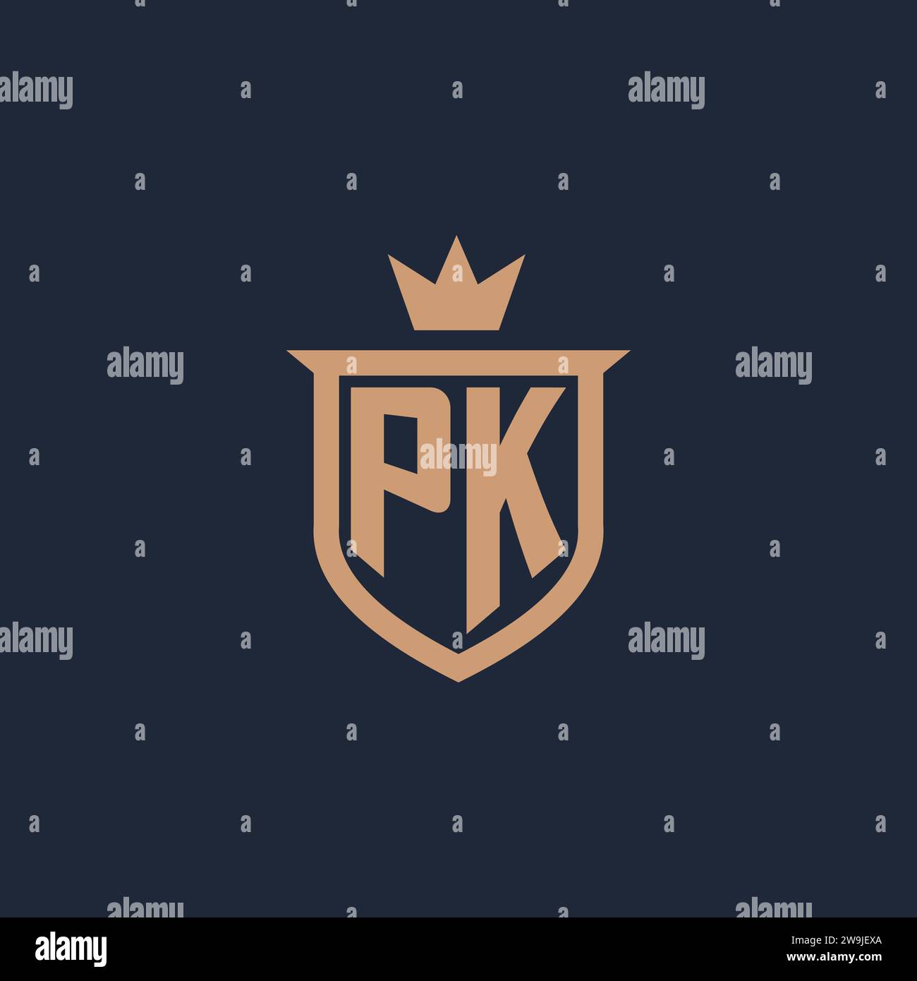 Pk initials Stock Vector Images - Alamy