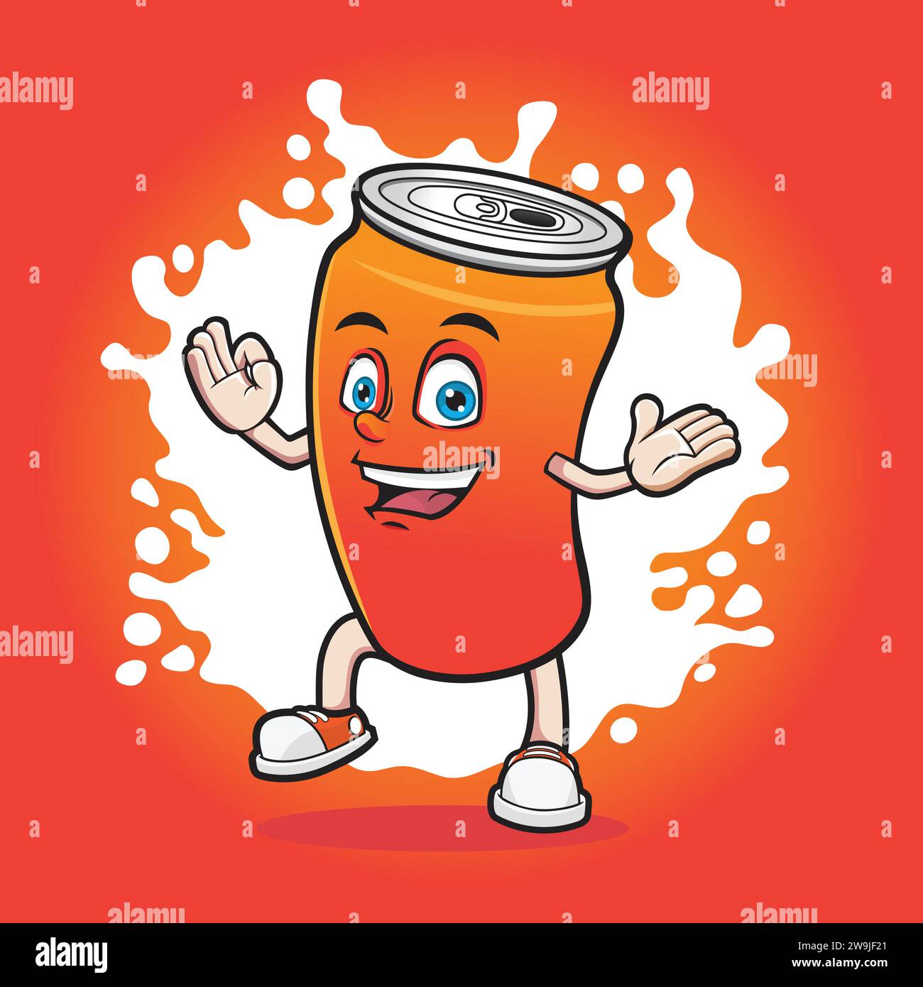 Soda lemonade soft drink Stock Vector Images - Alamy