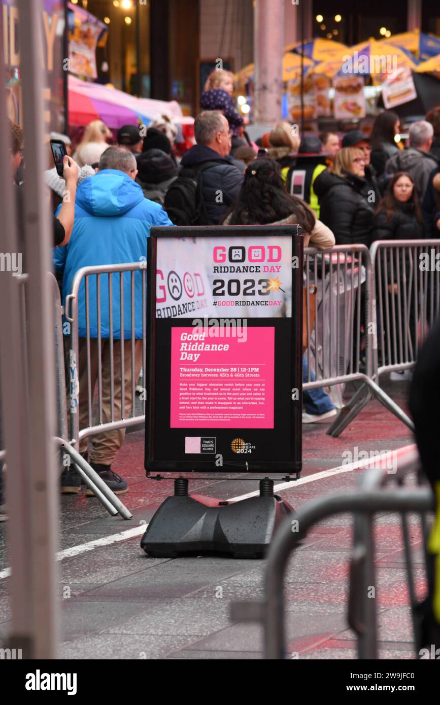 New York, USA. 28th Dec, 2023. Atmosphere at the 17th Annual Good ...