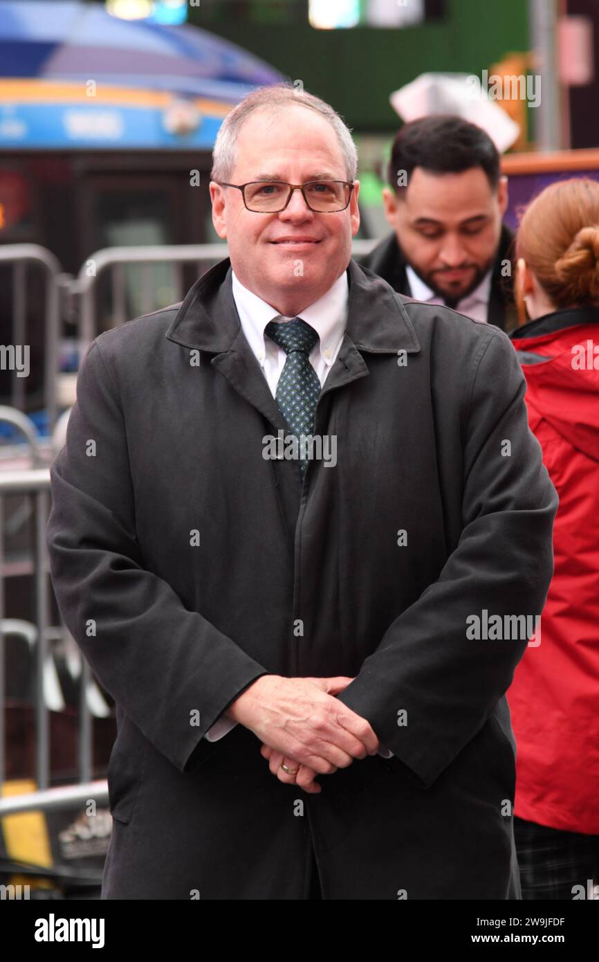 New York, USA. 28th Dec, 2023. Tom Harris, President of the Times ...
