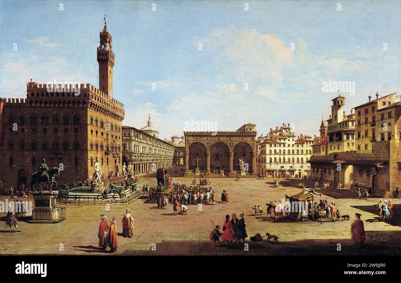 Giuseppe zocchi signoria hi-res stock photography and images - Alamy