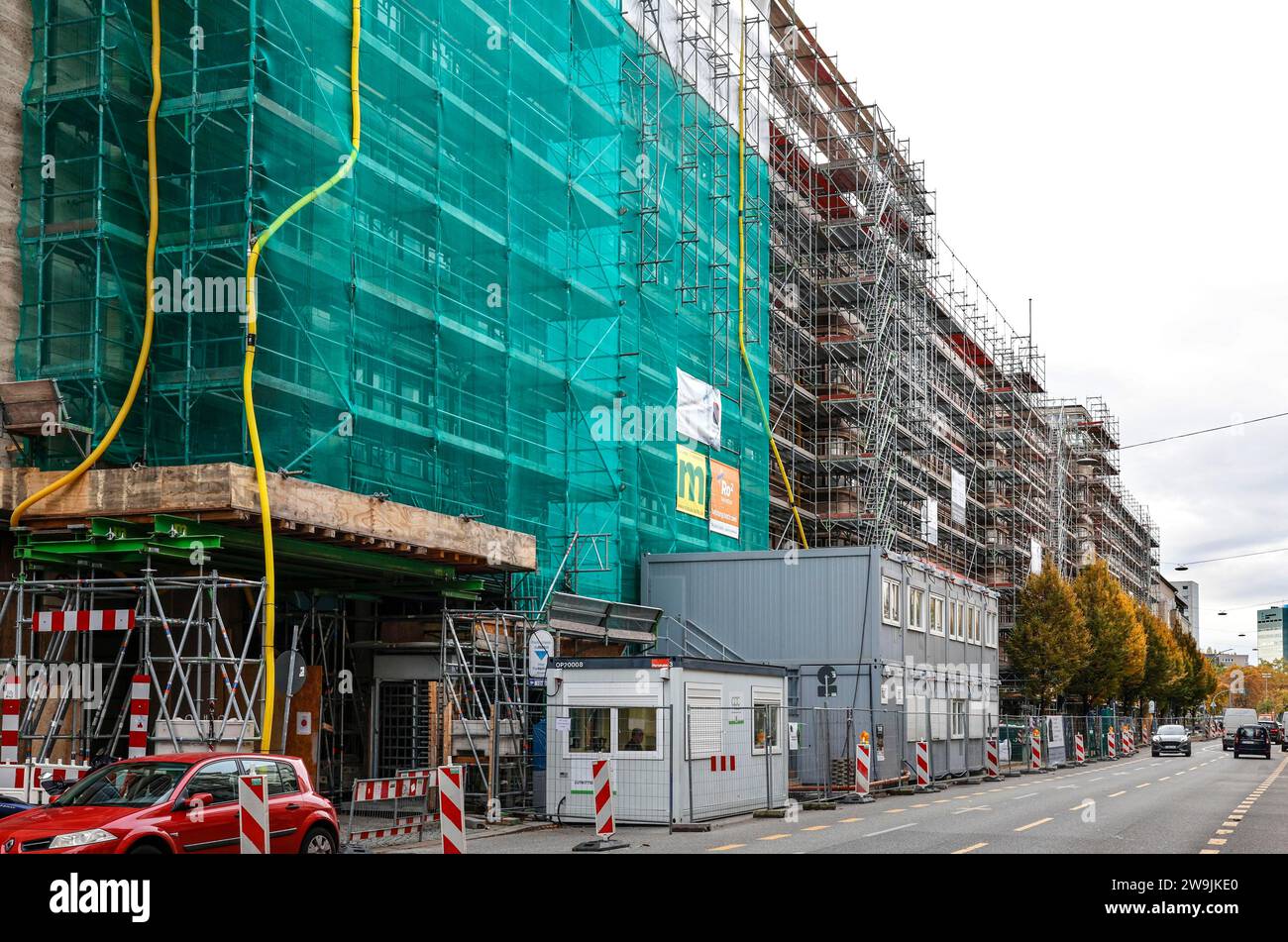 Signa construction project in Nuernberger Strasse Here, Signa converted ...