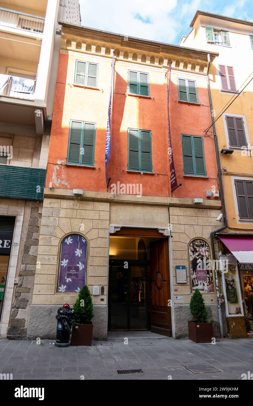 La Spezia, Italy, July 28, 2023. Podenzana Ethnographic Museum and ...