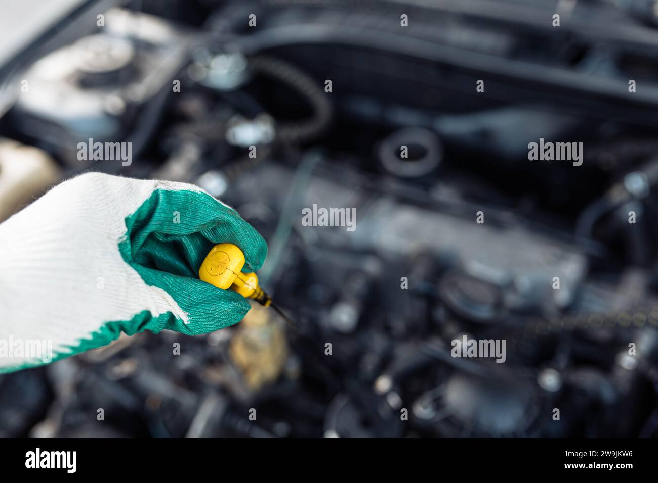 Oil dipstick hi-res stock photography and images - Alamy
