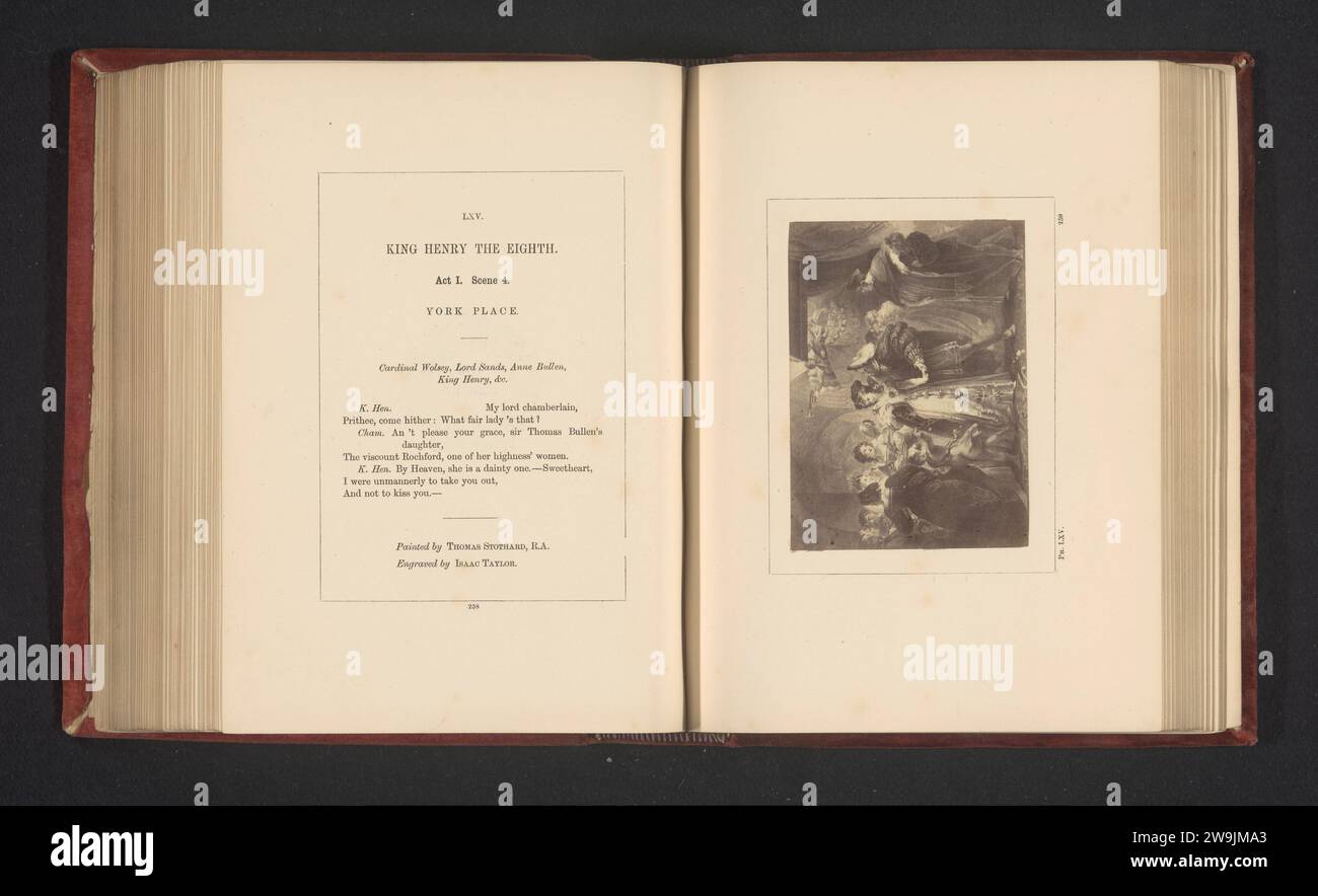 Henry viii and anne boleyn painting hi-res stock photography and images ...