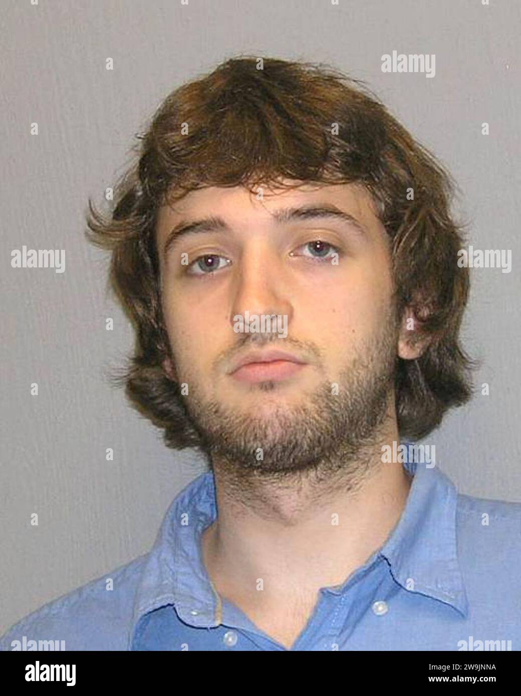 Zachary Chesser mug shot Stock Photo - Alamy