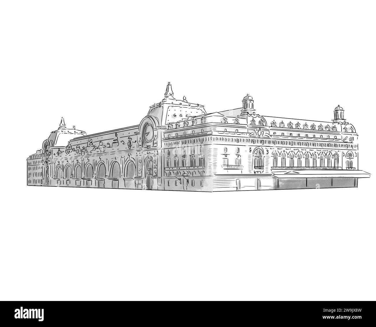 France paris musee de Cut Out Stock Images & Pictures - Alamy