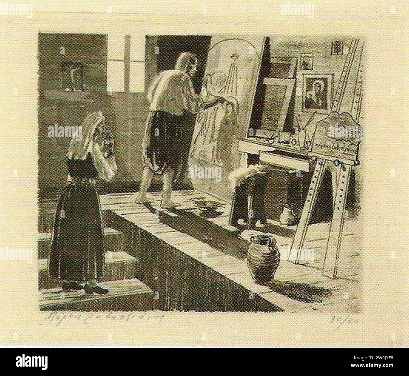 Hagiographer hi-res stock photography and images - Alamy