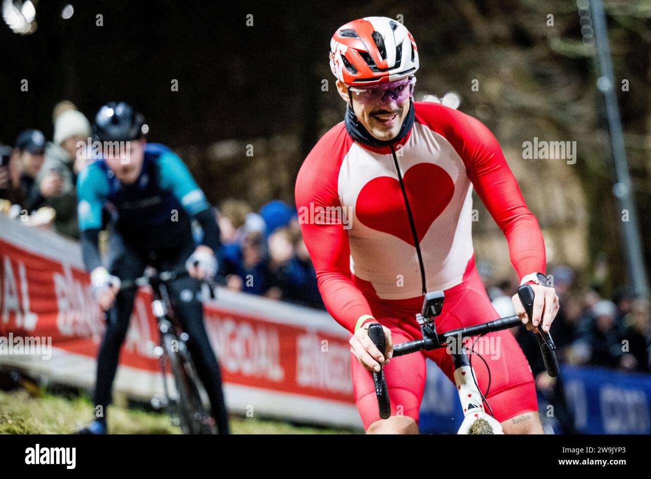 Diegem, Belgium. 28th Dec, 2023. Youtuber Average Rob pictured in ...