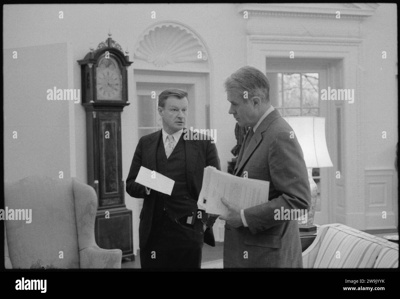 Zbigniew Brzezinski and Cyrus Vance Stock Photo - Alamy
