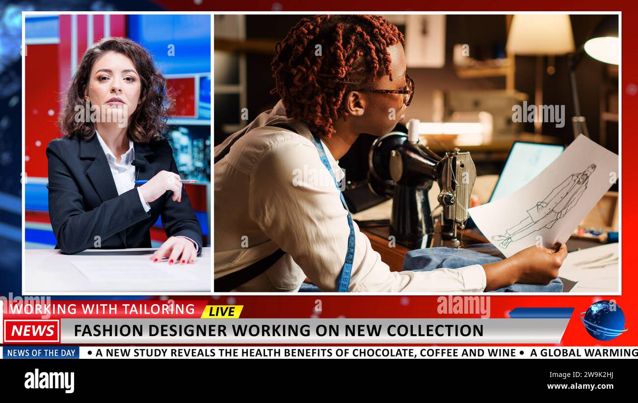 Details about famous fashion designer launching new clothing line, tv ...