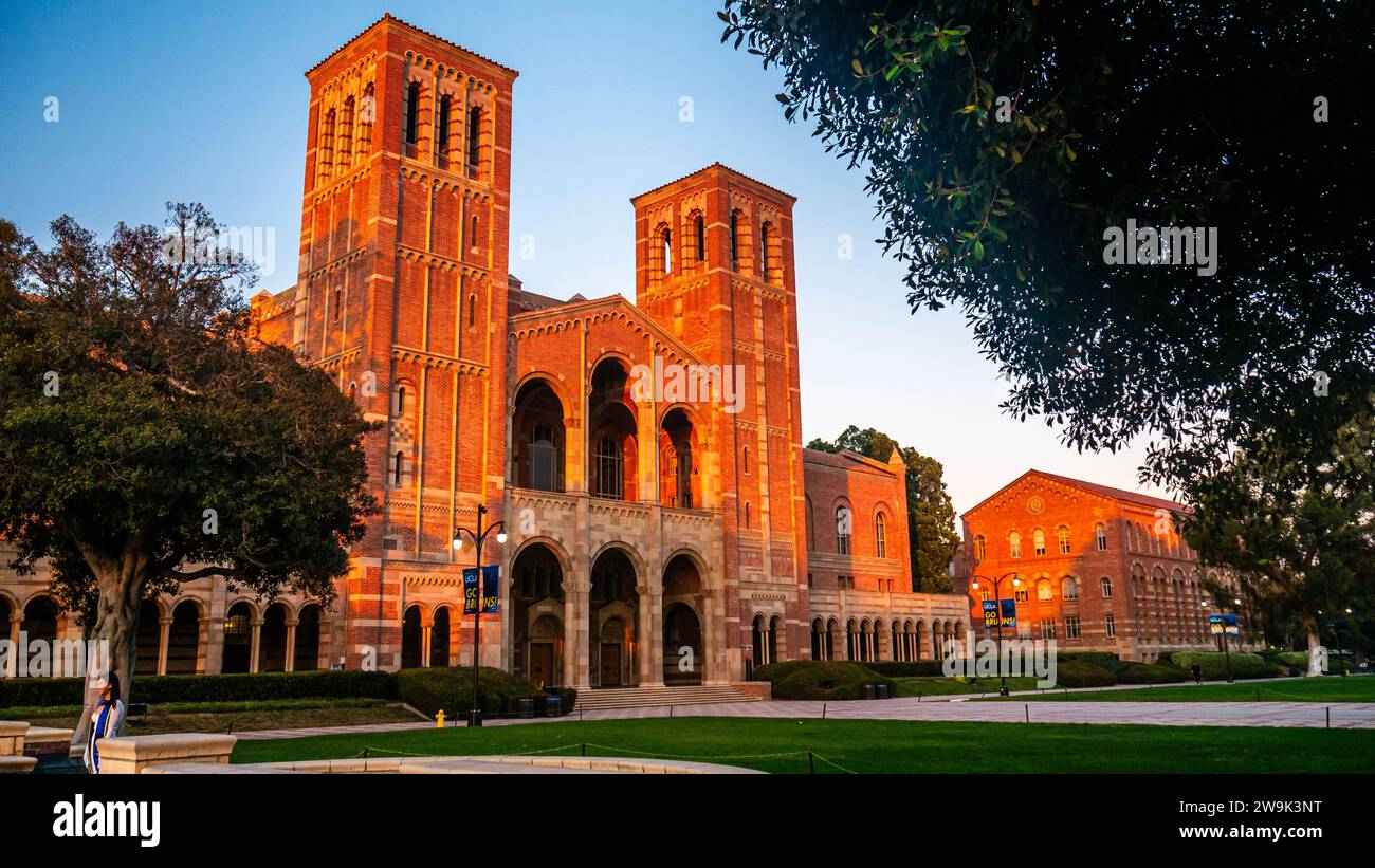 Royce Hall at the University of California, Los Angeles, academic ...