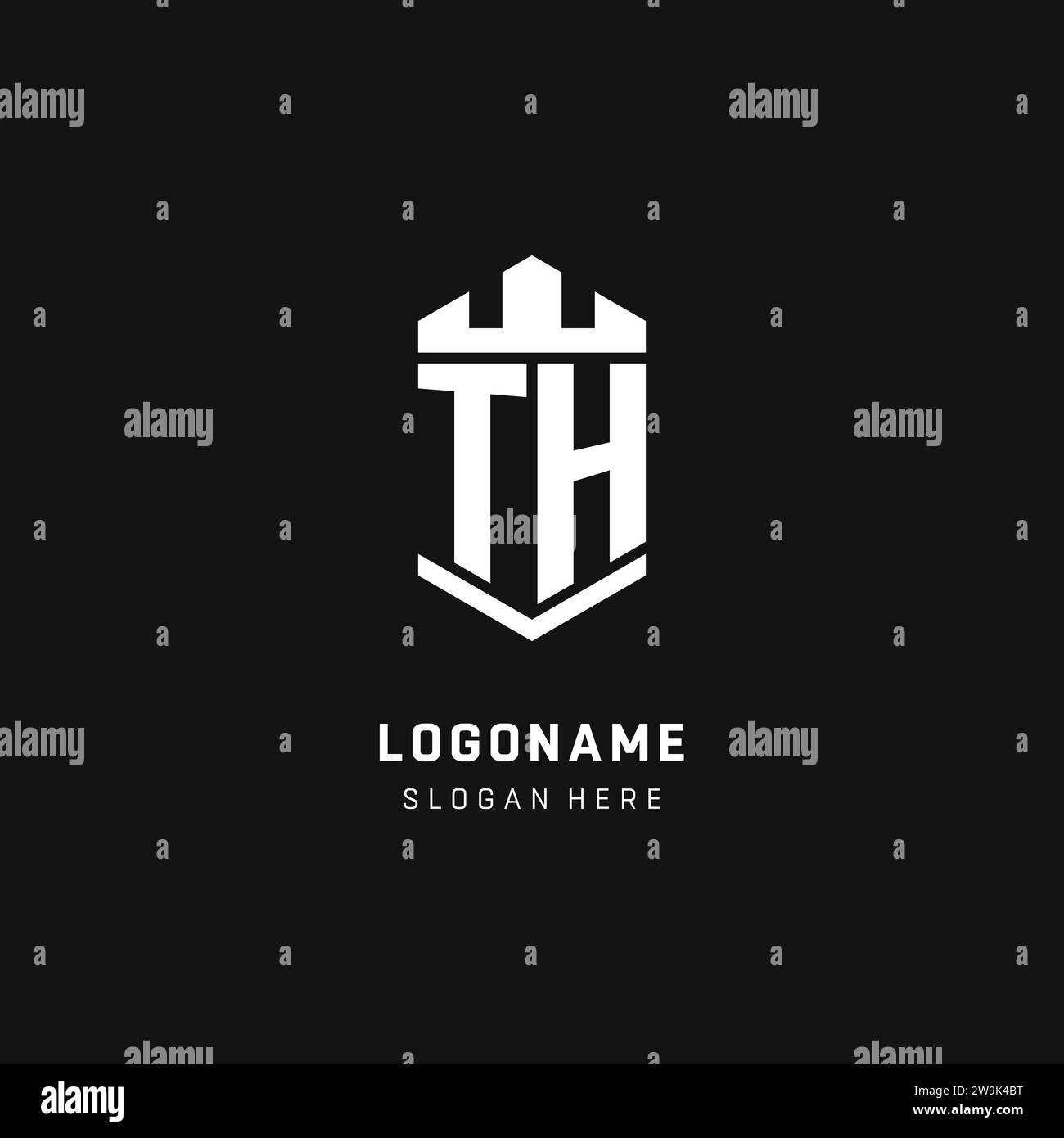 Initial th Black and White Stock Photos & Images - Alamy