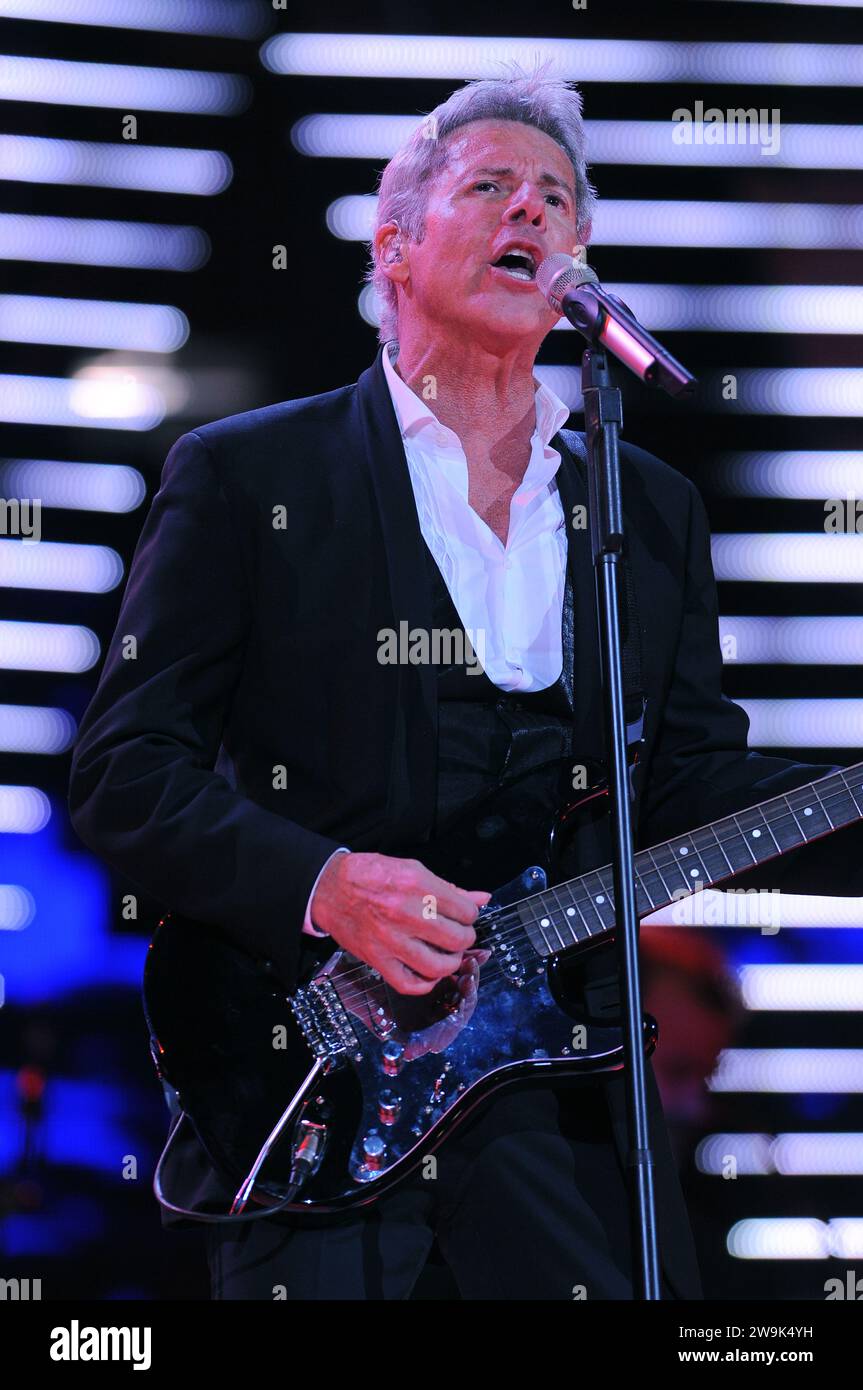 Verona Italy 2009-06-07 : Claudio Baglioni, Italian singer, during the ...