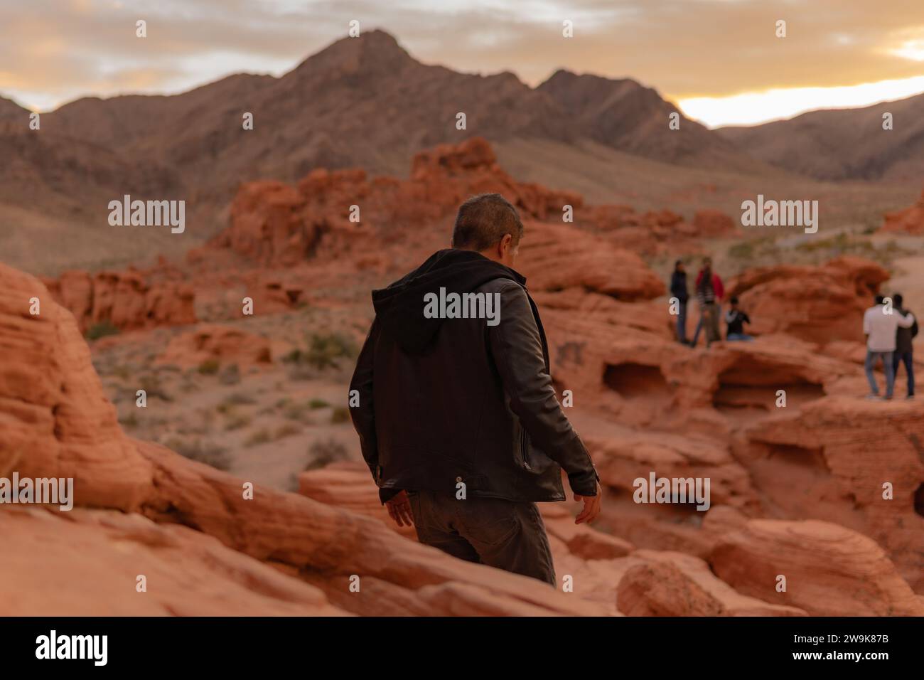 Desert male model hi-res stock photography and images - Alamy