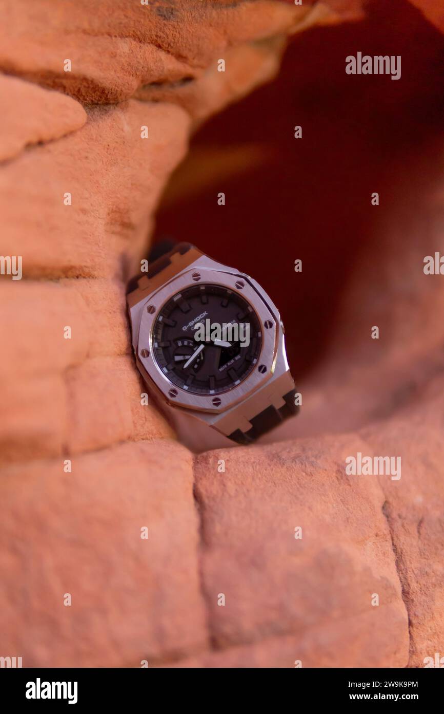 Watch in Desert Stock Photo - Alamy