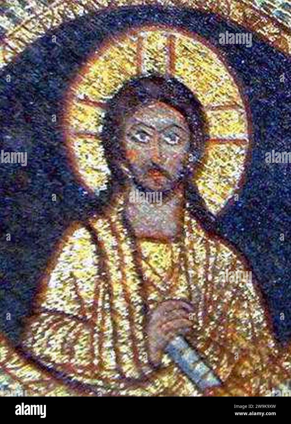 Zenonkapelle Kuppel Cristus Stock Photo - Alamy
