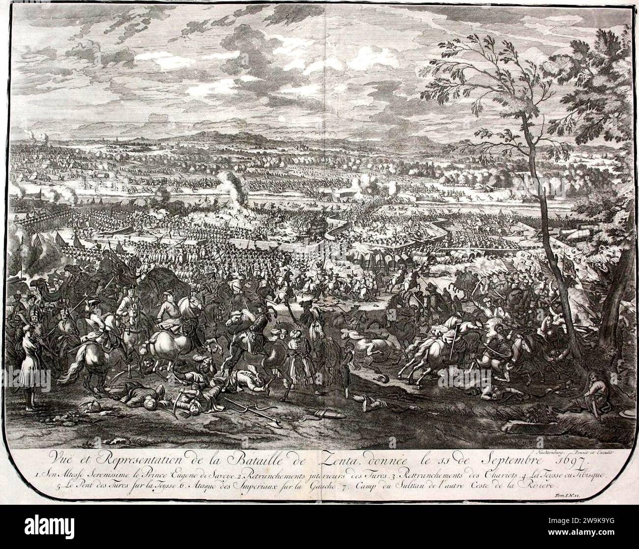 Zentaicsata (Battle of Senta Stock Photo - Alamy
