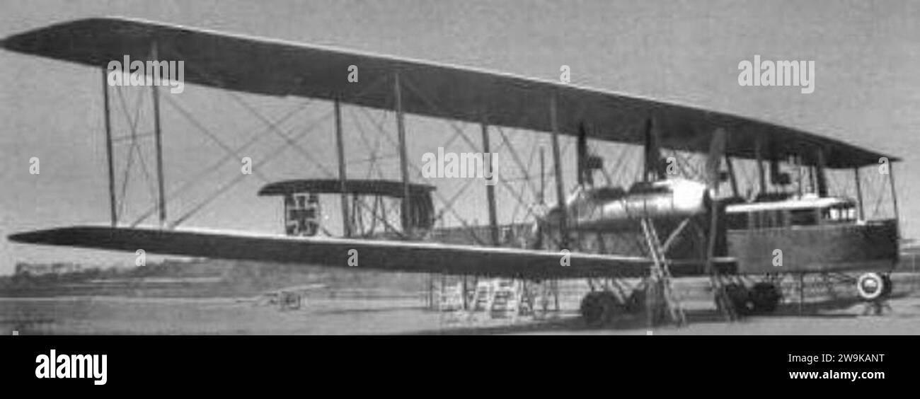 Zeppelin-Staaken R.VI photo2 Stock Photo - Alamy