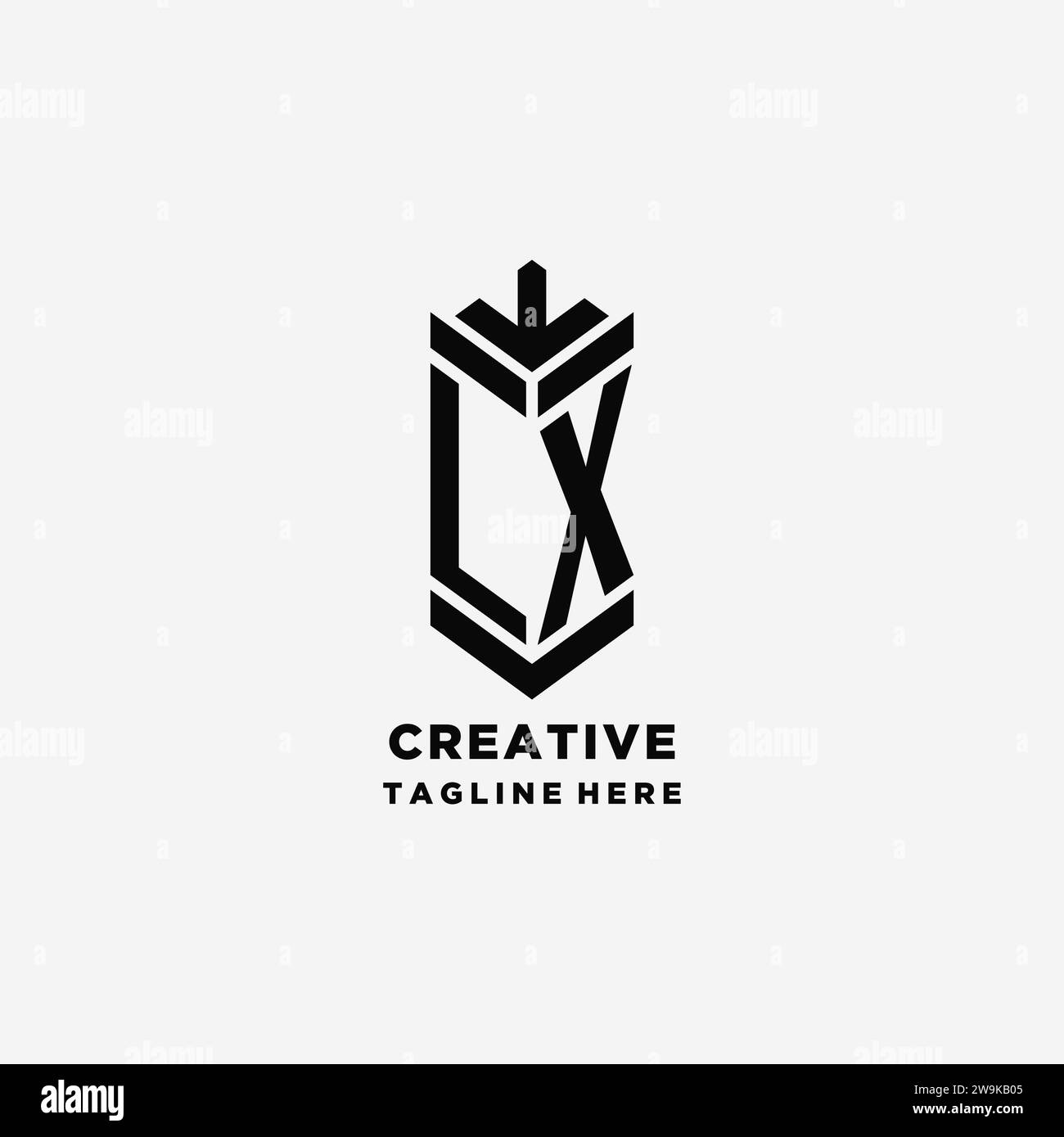 Initials LX shield logo design, creative monogram logo inspiration ...