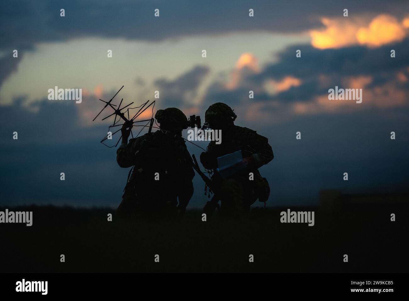 Rangers assigned to the 75th Ranger Regiment execute an airfield ...